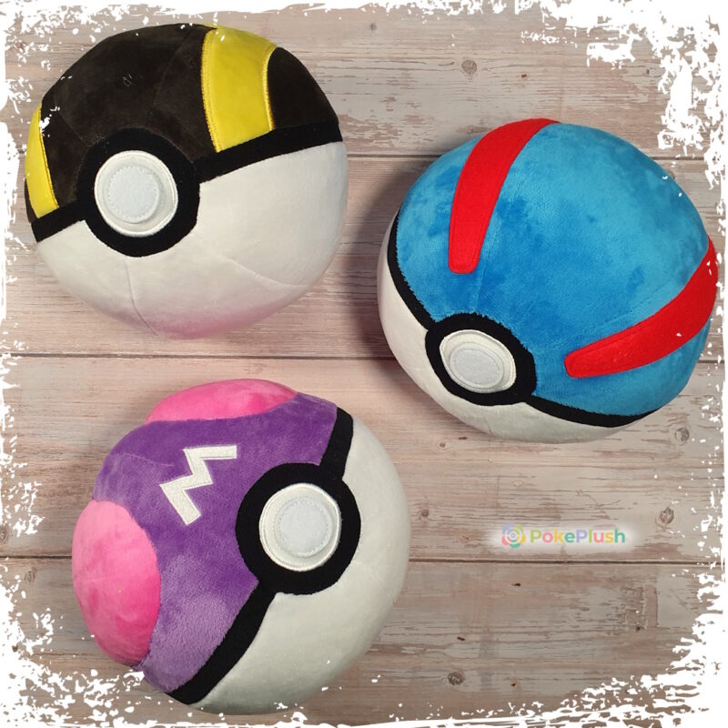 Pokéball, Superball und mehr - PokePlush